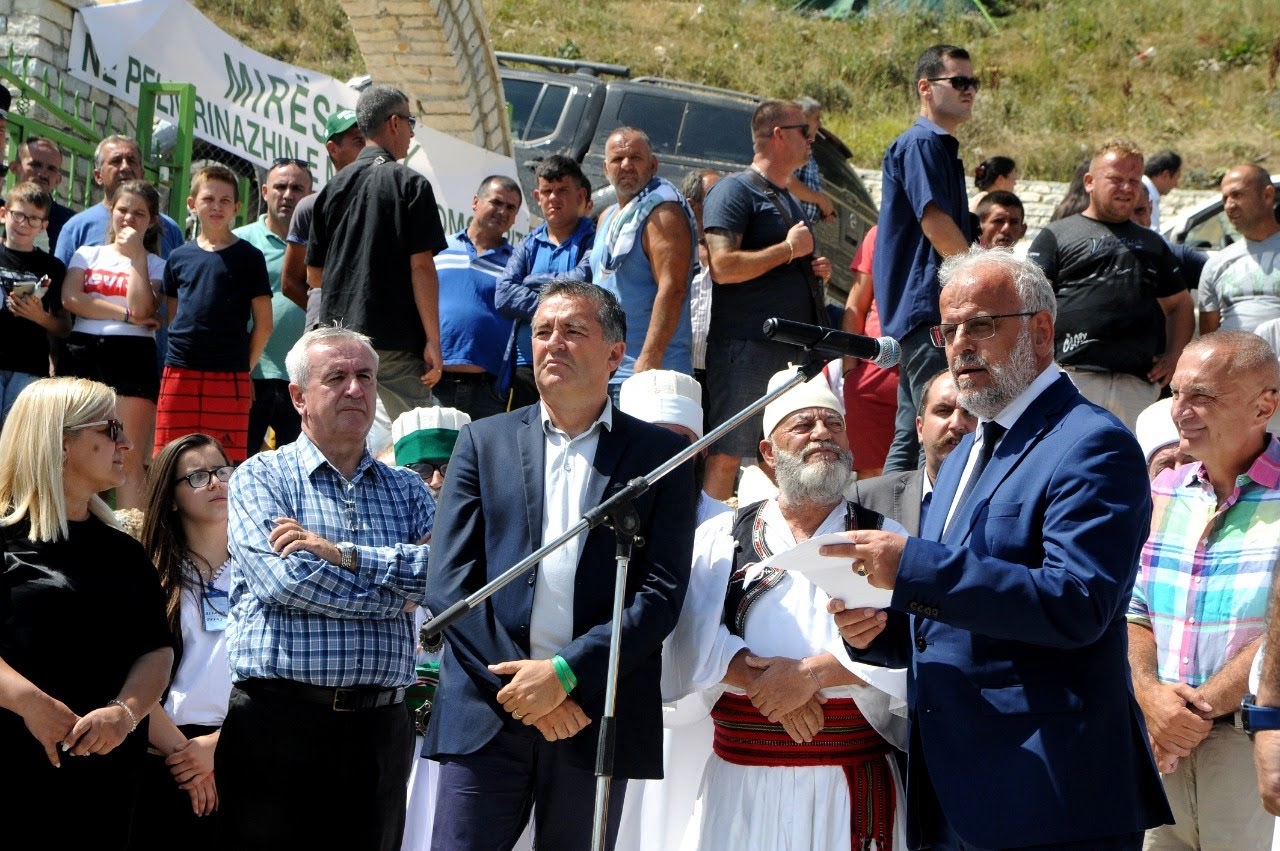 The traditional ceremony of the Holy See on Mount Tomorri ...